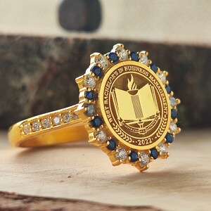 University Ring graduation Giftgraduation Ring woman - Etsy
