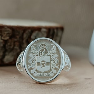 Customizable Family Ring, Gold or Silver, Personalized Jewelry for ...