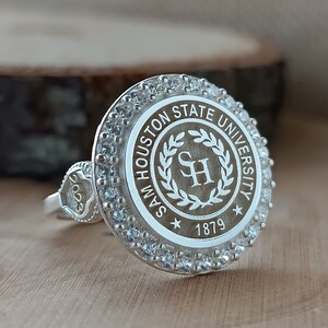 College Ring,university Ring,graduation Gift,graduation Ring,woman Ring ...