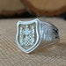 Crest Ring, Family Crest Signet Ring Christmas Gift, Coat of Arms Ring ...