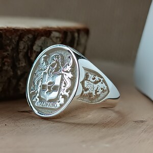 Customizable Family Ring, Gold or Silver, Personalized Jewelry for ...