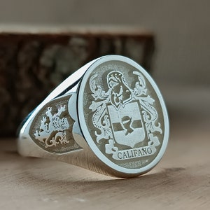 Customizable Family Ring, Gold or Silver, Personalized Jewelry for ...