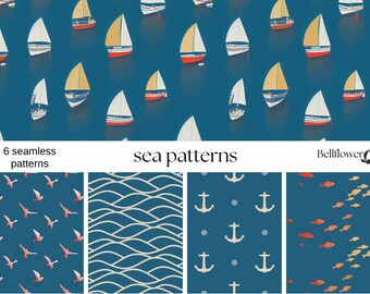 Sail Boat Pattern - Etsy