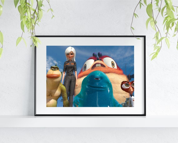 Monsters Vs Aliens 2 Poster