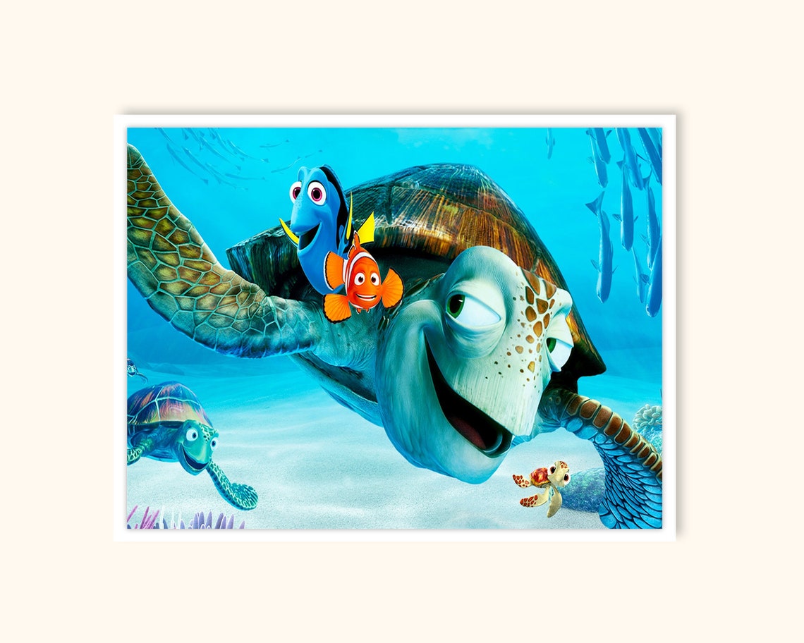 Finding Nemo Finding Nemo Poster Finding Nemo Print Home - Etsy
