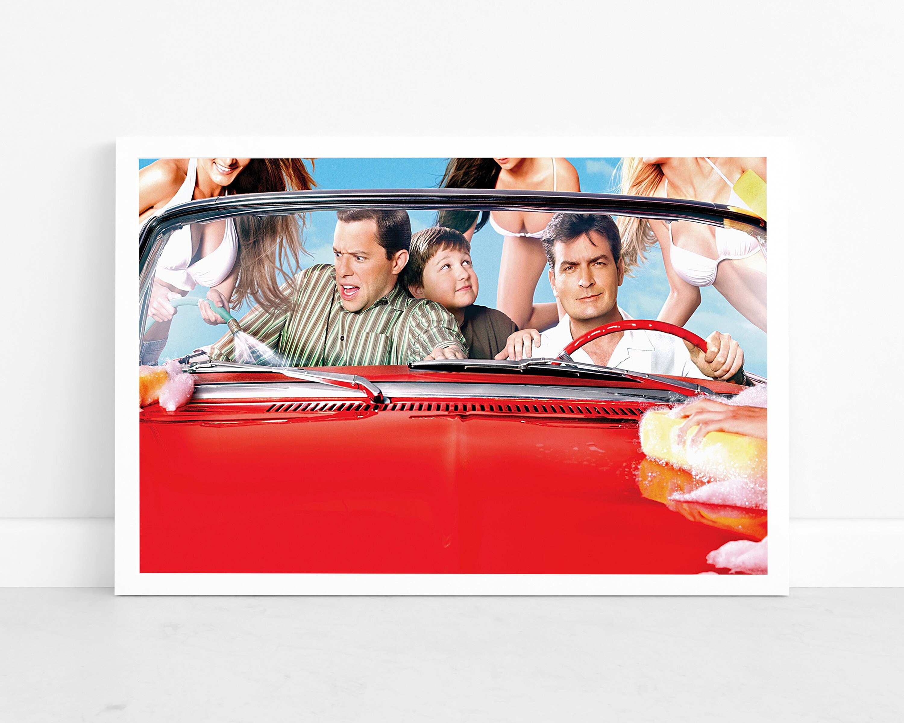 Two And A Half Men Poster