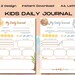 Kids Daily Journal Printable | Journal for Kids | Kids Activity Drawing ...
