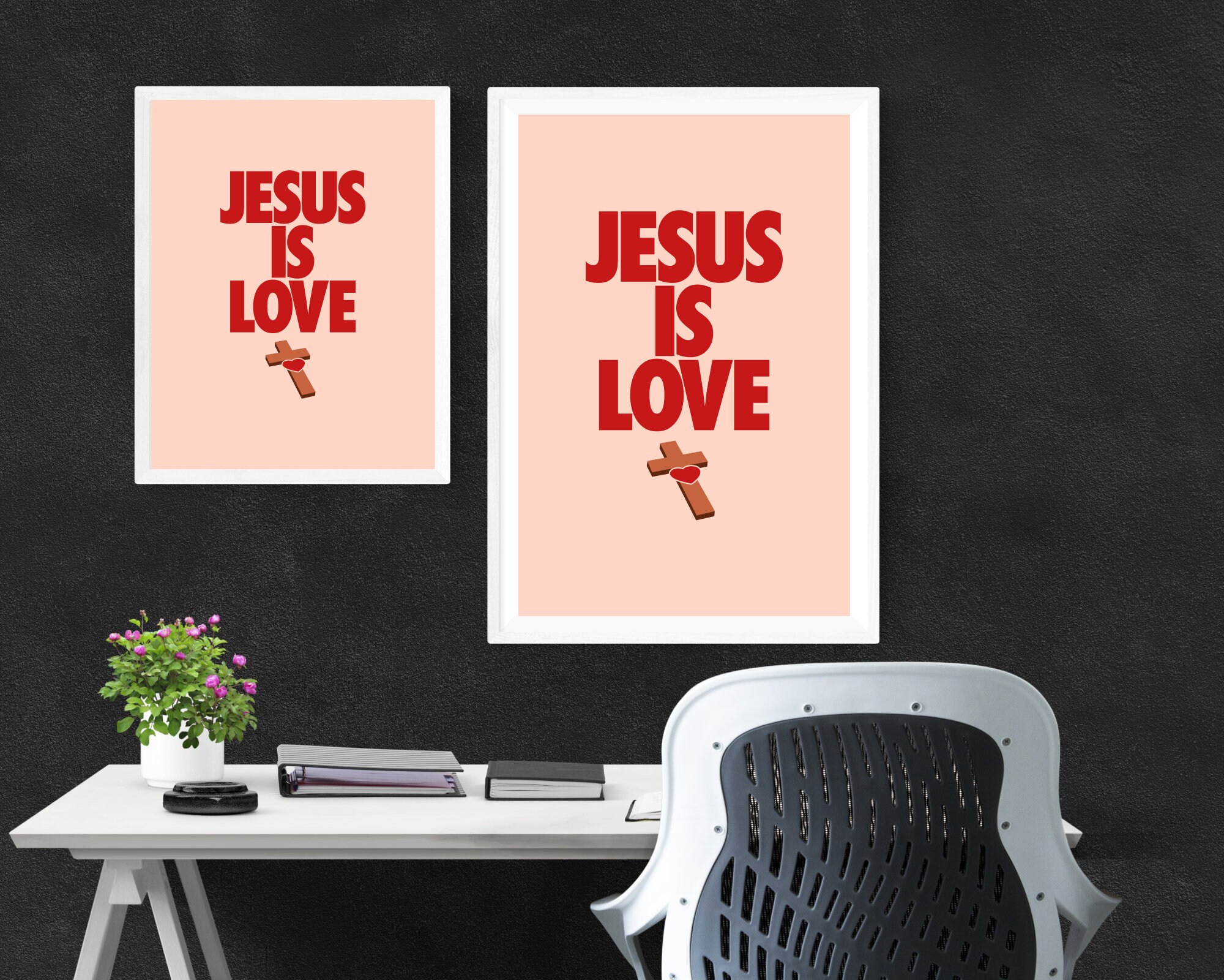 Download High Quality Printable Jesus is Love Bible Verse Christian ...
