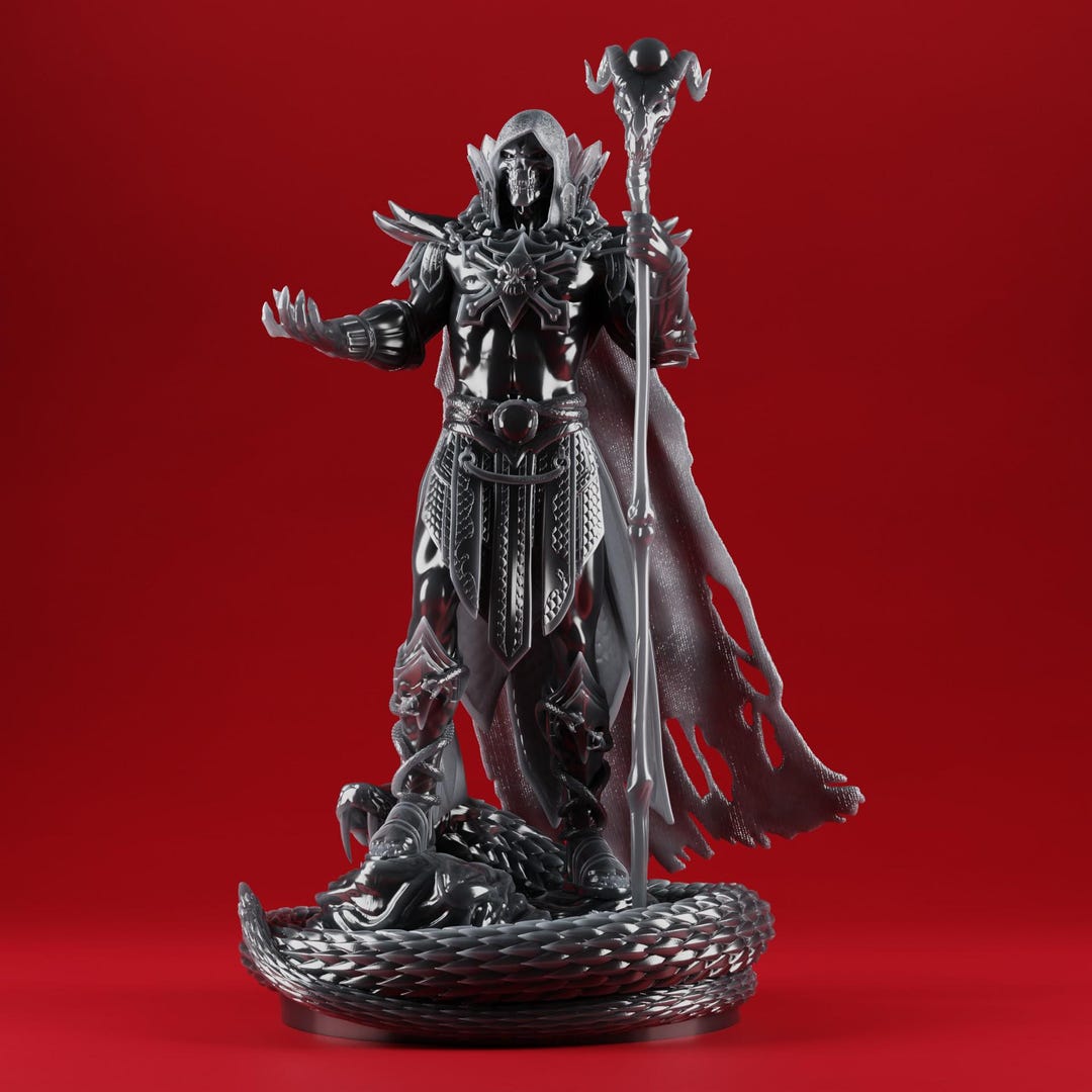 Skeletor Diorama STL File for 3D Printing - Etsy France