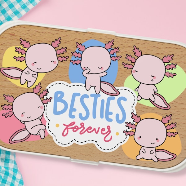 Axolotl Valentines Box - Etsy