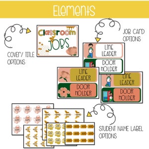 MEGA BOHO Bee Classroom Decor Bundle - Editable - Bee Decor - Etsy