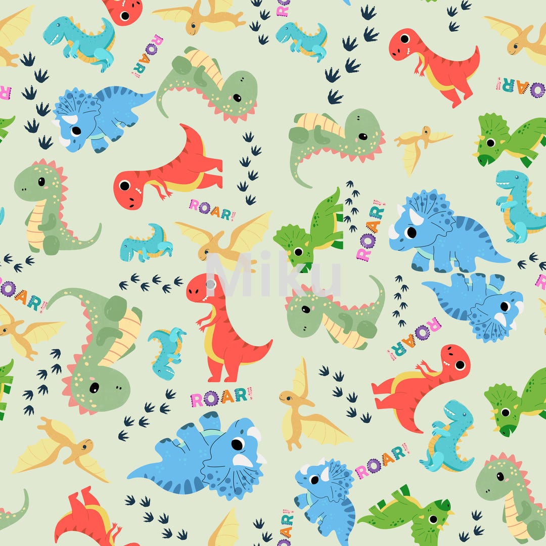 Dino Seamless - Etsy