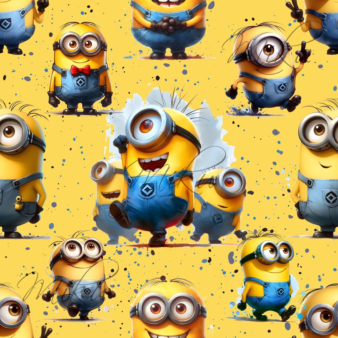 Minions Seamless Pattern - Etsy