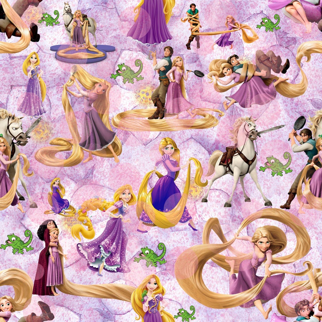 Tangled Seamless - Etsy