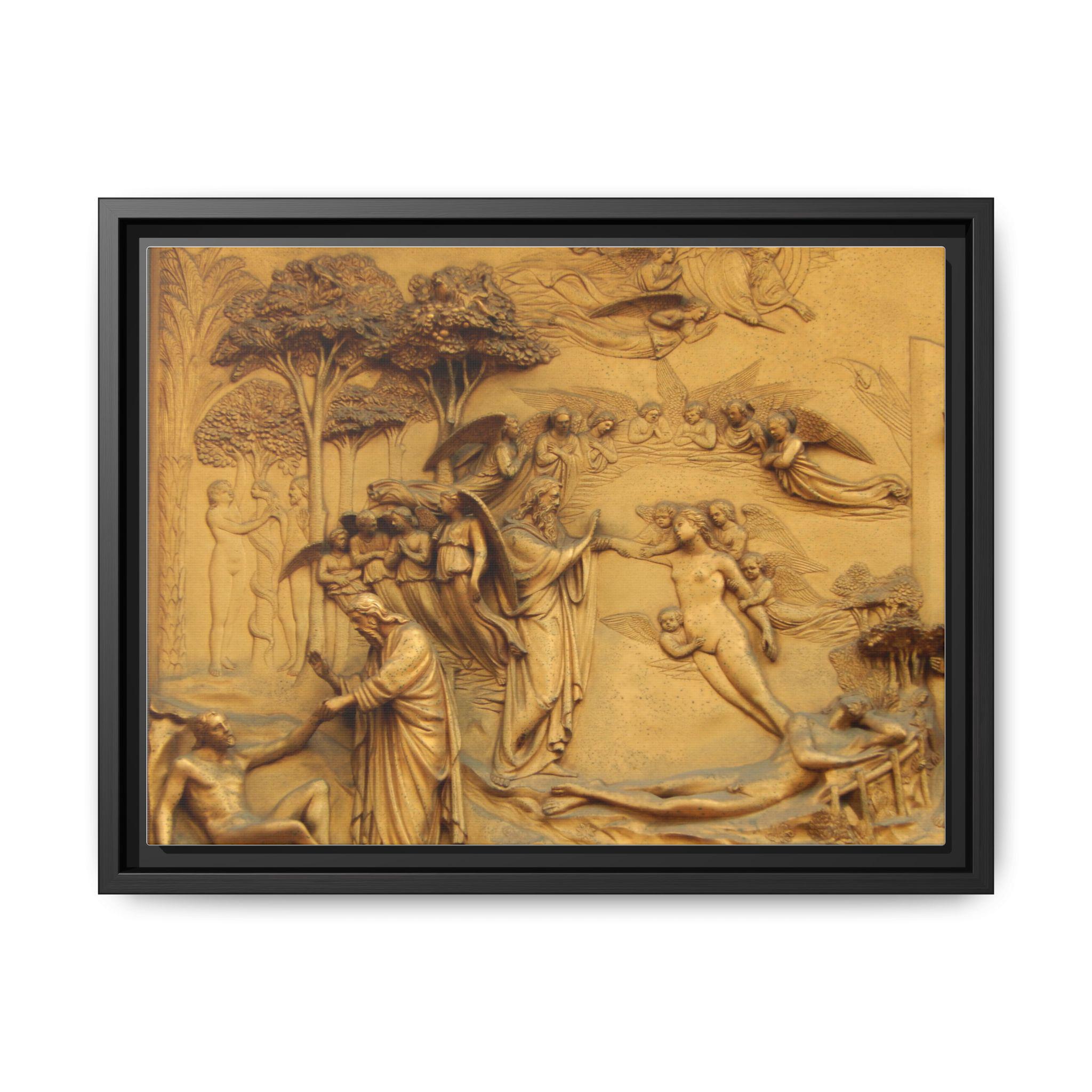 Adam and Eve Wall Art, Religious Art, Catholic Home Decor, Vintage ...