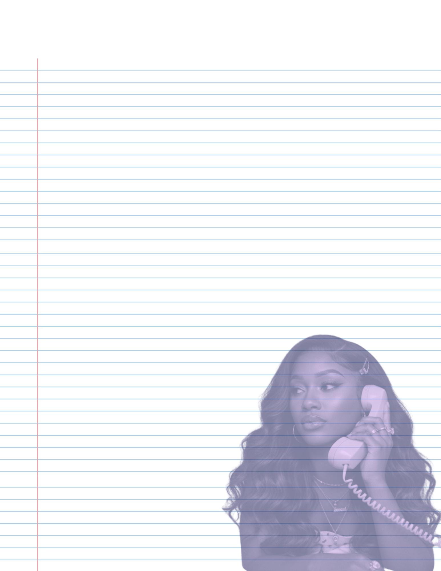 Custom Composition Notebook Paper | Personalized Notebook Page ...