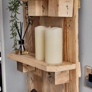 Rustic Reclaimed Pallet Wood Shelf/storage - Etsy