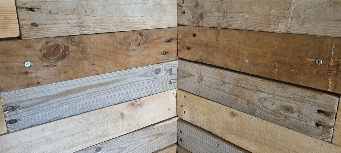 Reclaimed Rustic Pallet Wood Cladding per M2 Ideal for Home - Etsy UK