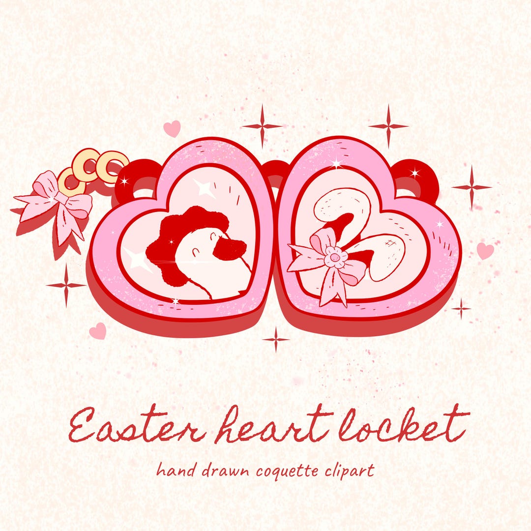 Heart Locket Svg,easter Heart Locket Png Sublimation, Easter Svg, Hand ...
