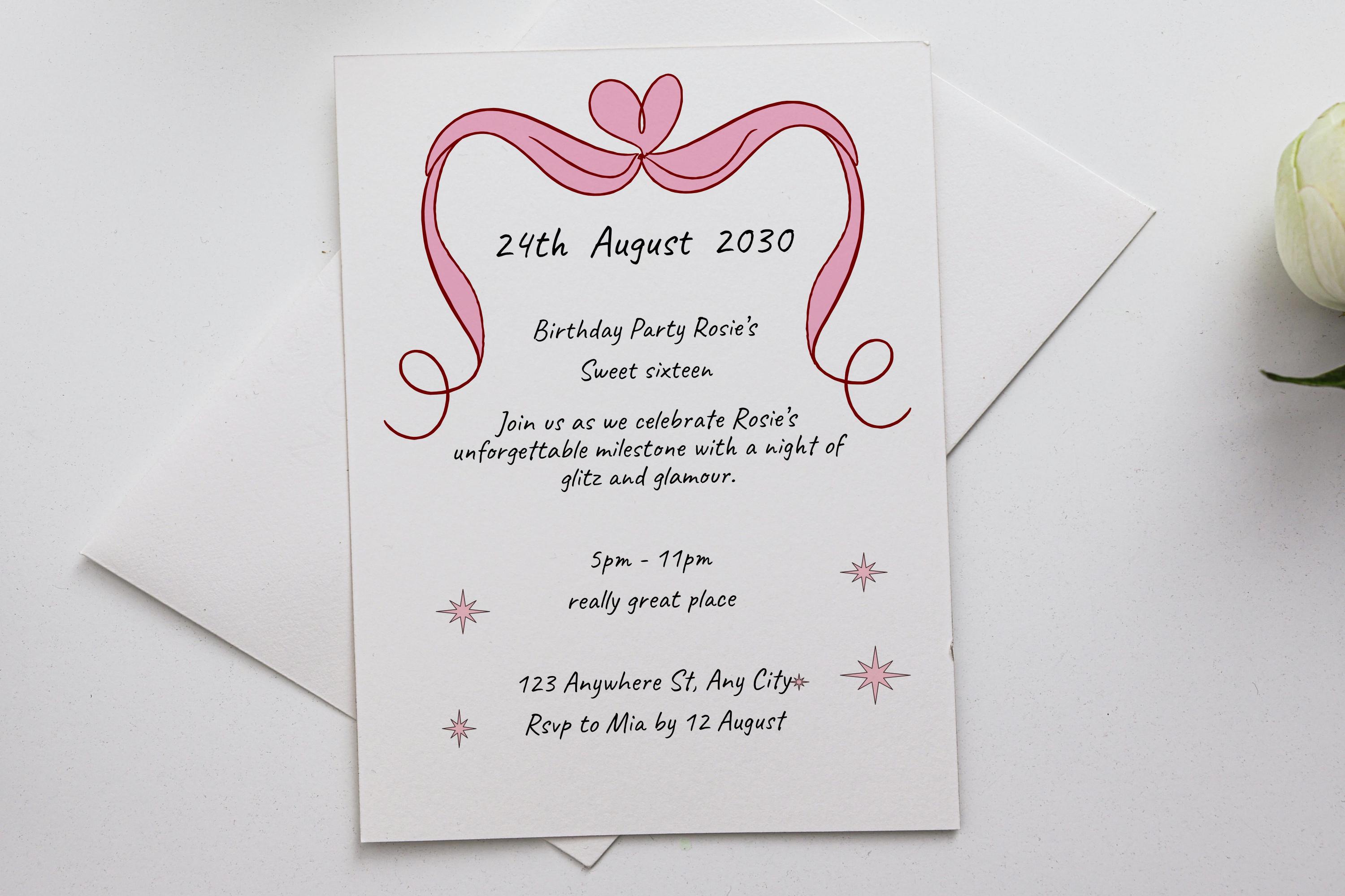 Coquette Ribbon Frame Clipart, Pink Bows and Ribbons Collection ...