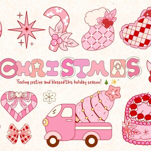 Pink Christmas Png, Hippie Christmas, Pink , Coquette Clipart ...