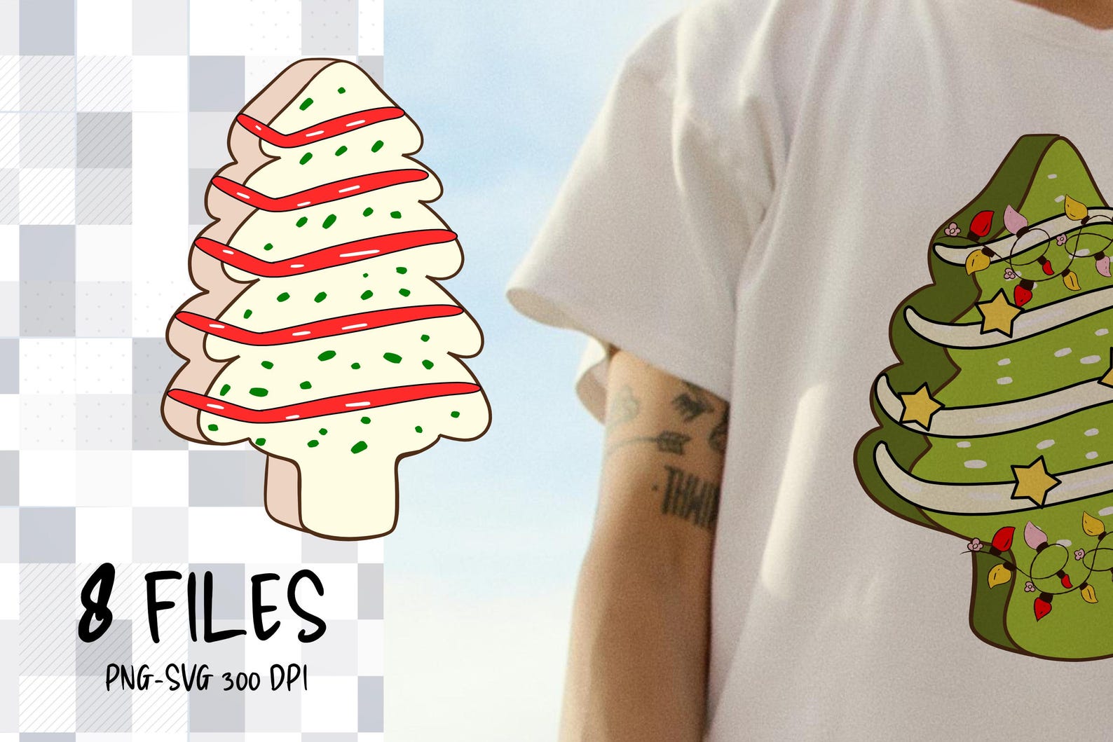 Coquette Christmas Tree Cake Png, Christmas Bow Png, Groovy Christmas ...