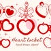 Heart Locket Svg,coquette Clipart, Vintage Locket, Heart Locket Bundle ...