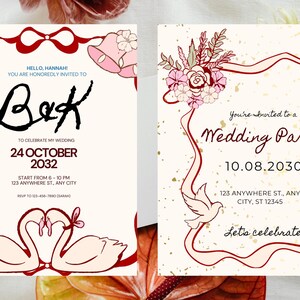 Wedding Ribbon Frame Clipart,pink Bows Ribbons, Hand Drawn Wedding Png ...
