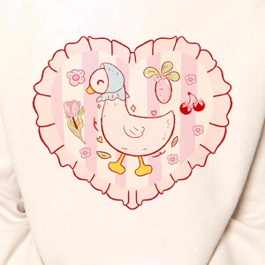 Silly Goose SVG Clipart,vintage Coquette Goose Easter,groovy Goose ...