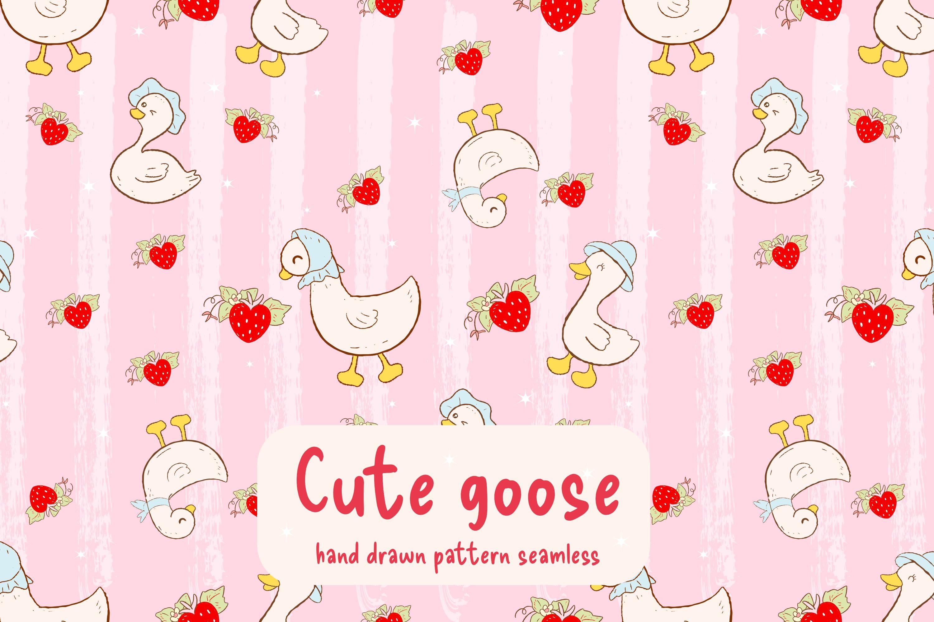 Silly Goose SVG Clipart,goose Pattern Seamless,retro Easter, Goose ...