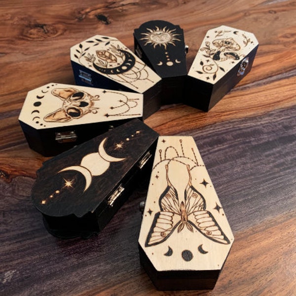 Mini Coffin - Etsy