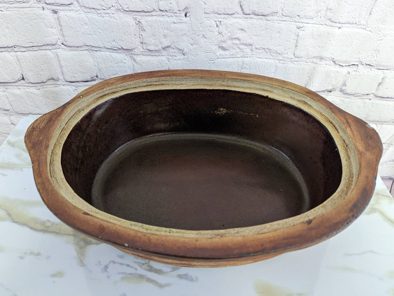 Terracotta Earthenware Casserole Dish With Filigree Design Lid - Etsy