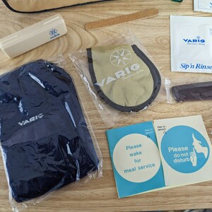 Vintage Varig Brazilian Airlines First Class Toiletry/amenities Kit - Etsy