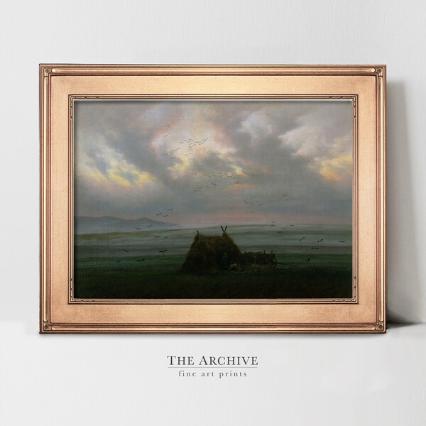 Muted Landscape Print - Etsy