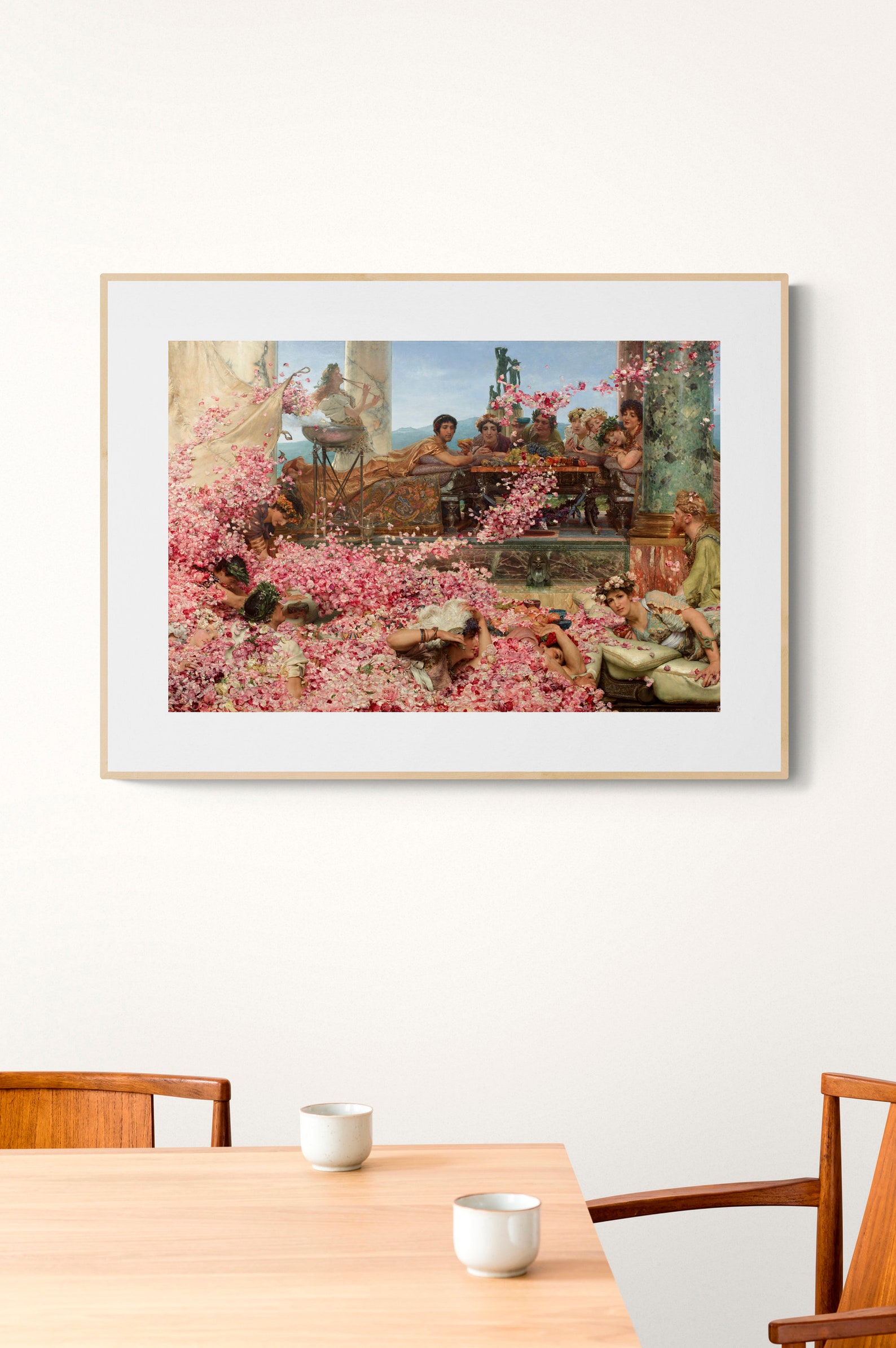 Roman Rose Festival Painting | Digital Art Print Set | Vintage Dutch ...