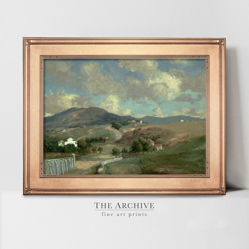 Muted Norway Landscape - Etsy