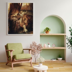 Icarus and Nymphs Portrait | Digital Download Print Set | Vintage ...