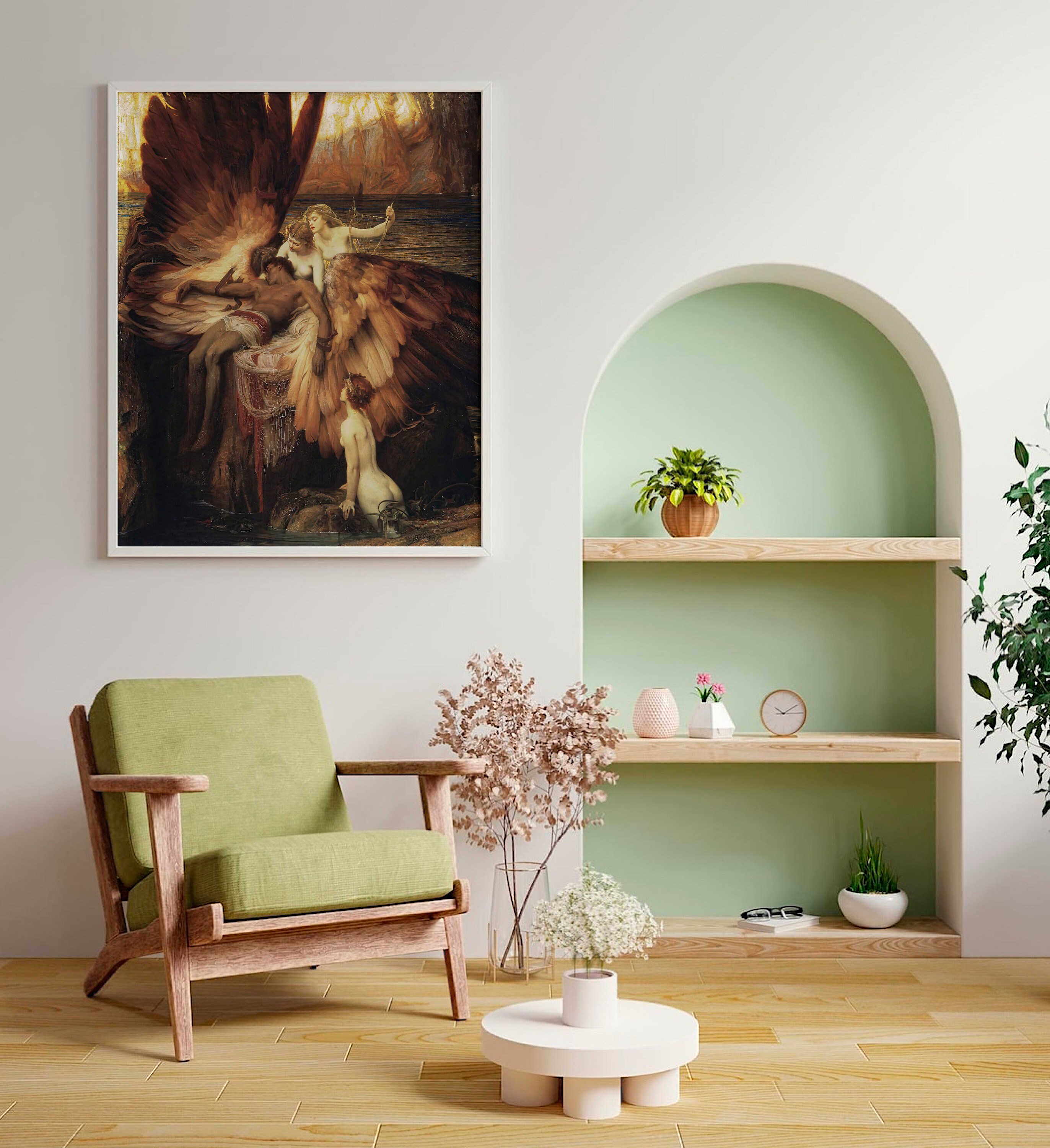 Icarus and Nymphs Portrait Digital Download Print Set - Etsy