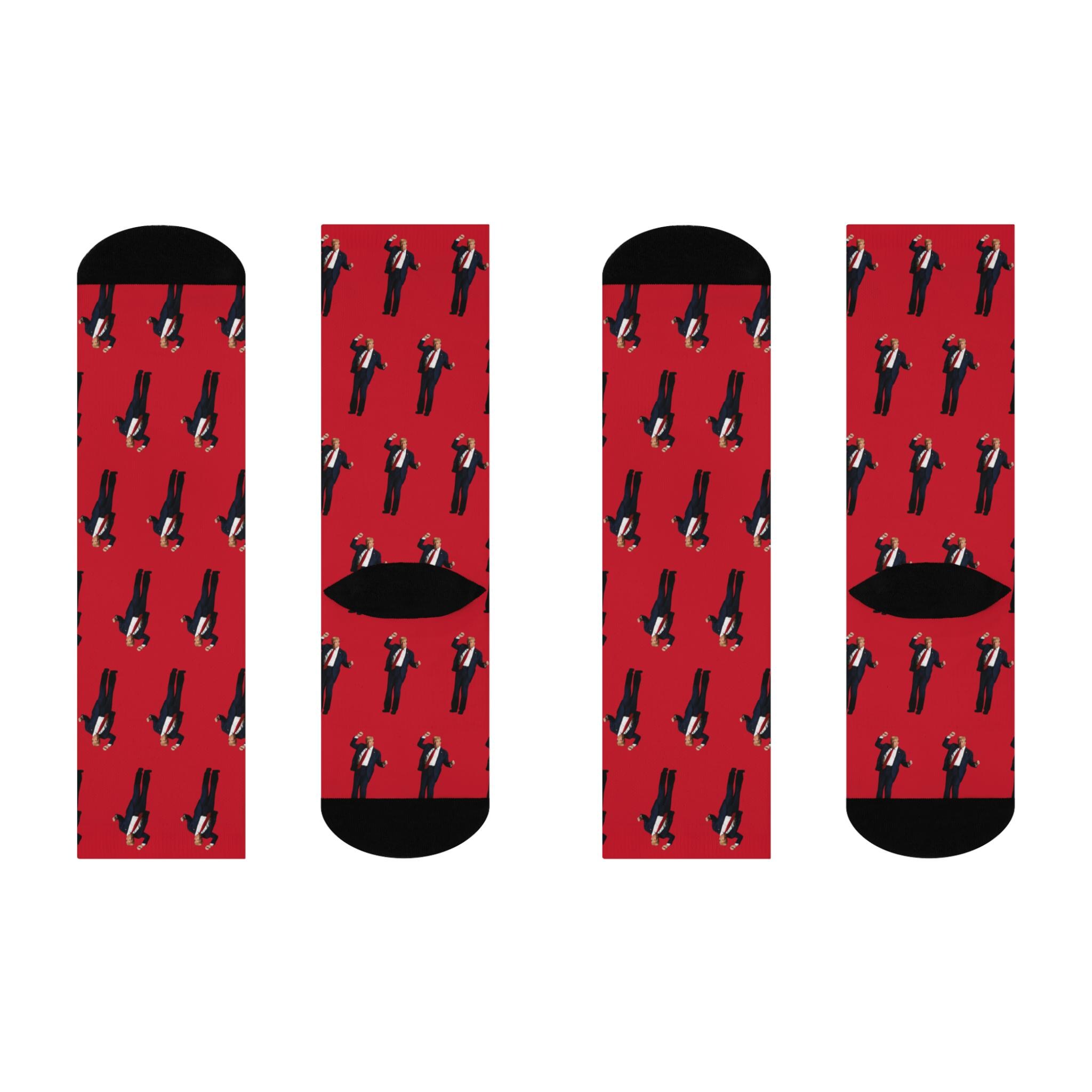 Donald Trump Dancing Socks - MAGA Gift - Republican - Cushioned Crew ...