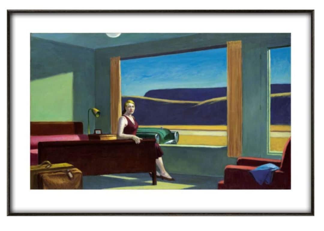 Edward Hopper 'window' Fne Art Print Various Sizes - Etsy