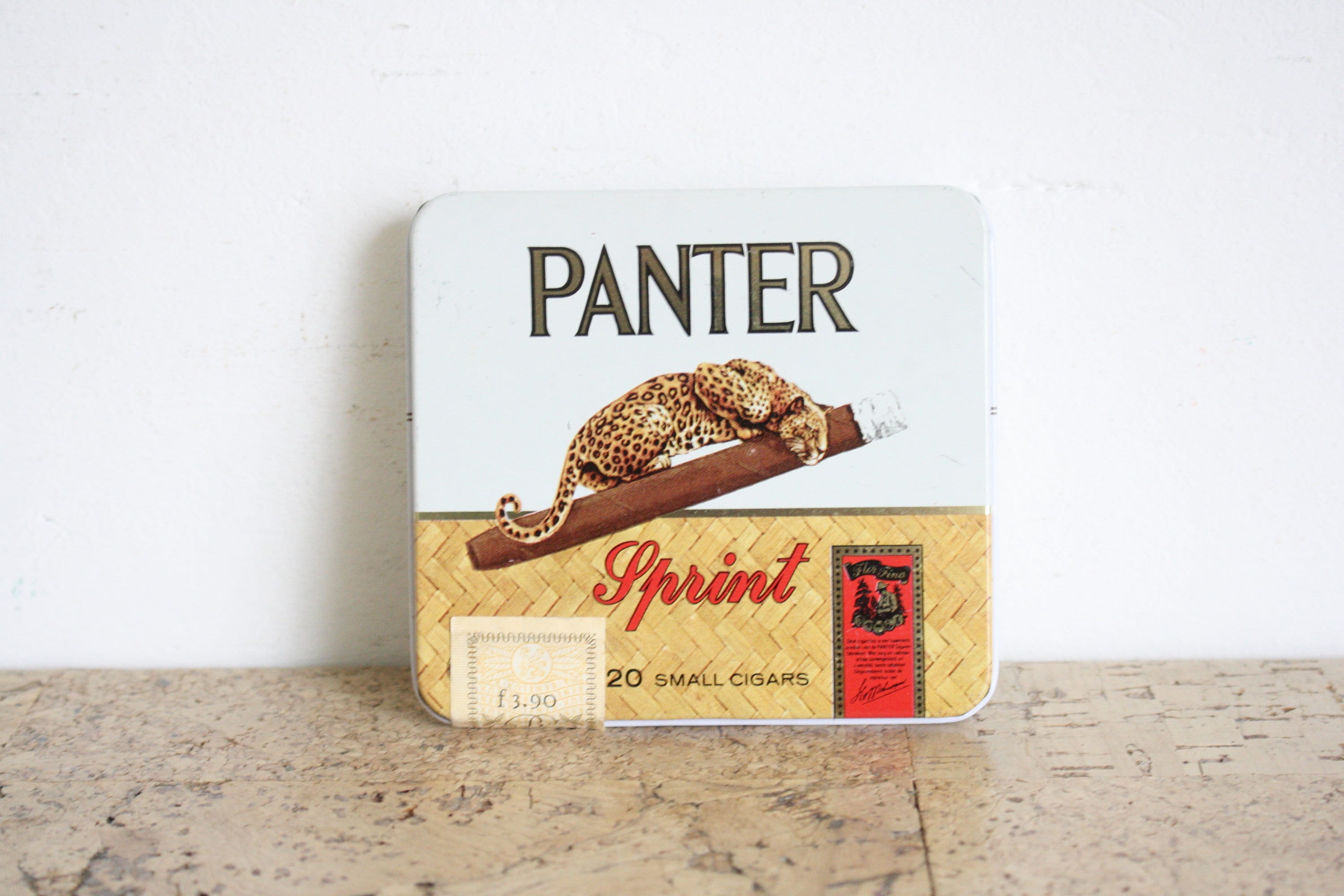 Panter Sprint Metal Sigar Box From the Eighties - Etsy