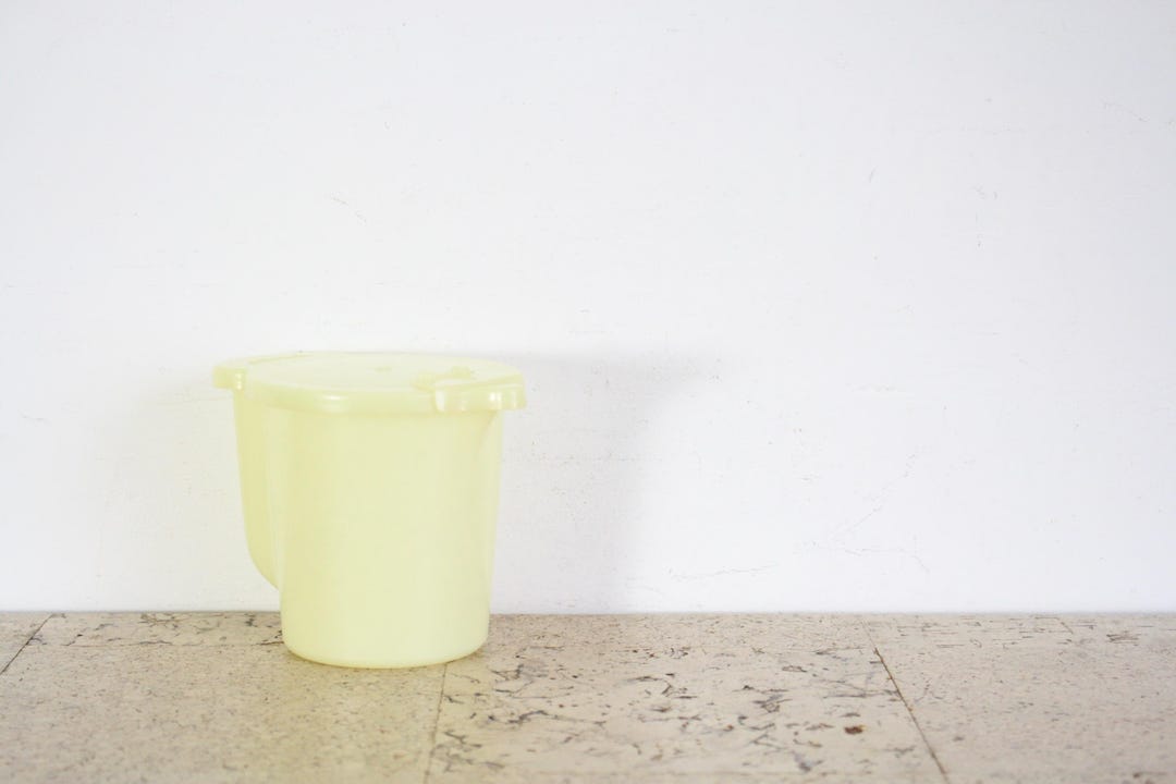 Vintage Tupperware Yellow Milk Jug / Creamer From the Seventies - Etsy