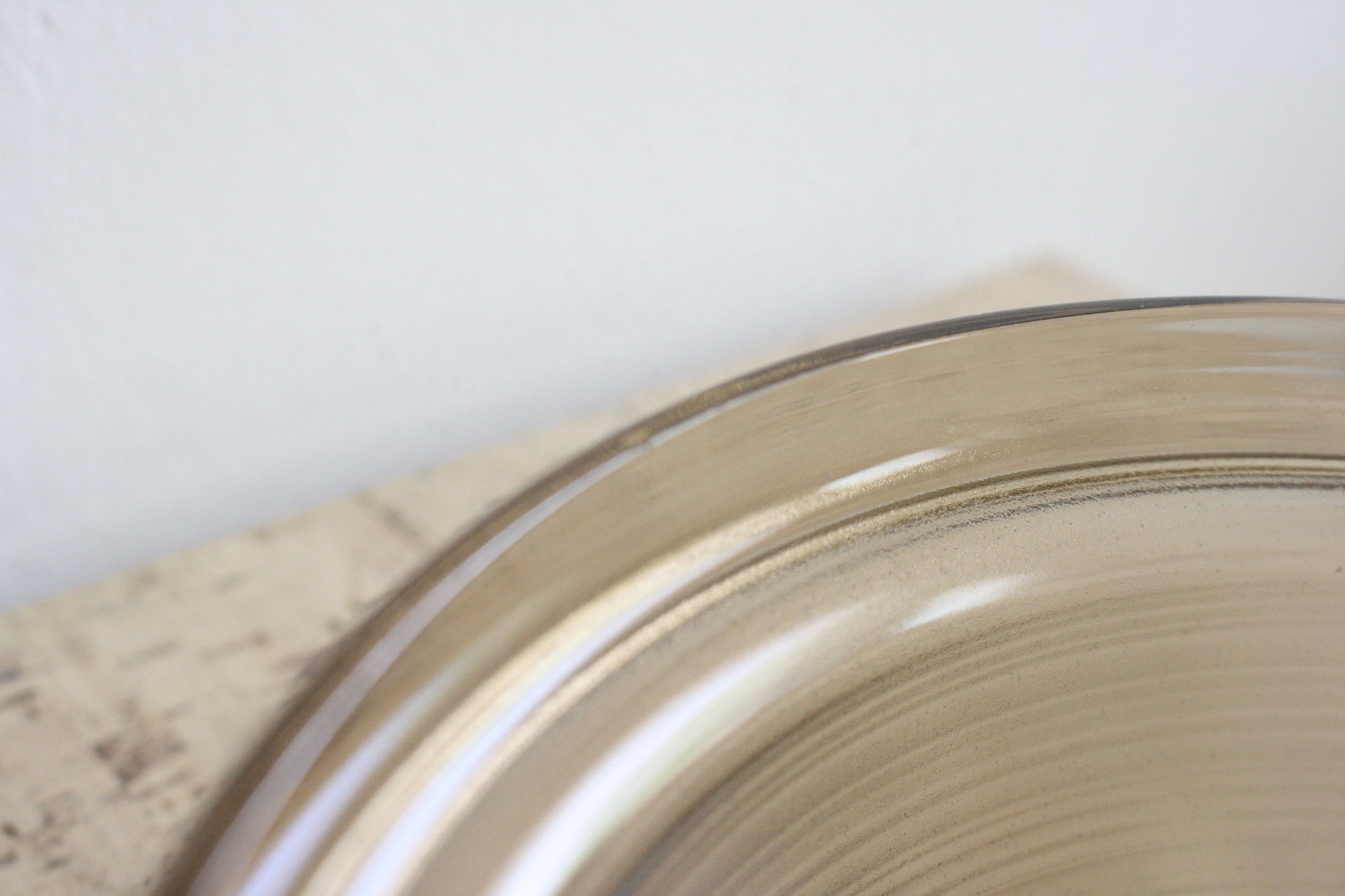 Vintage Smoked Glass Bowl With Lid / Serving Dish From Arcopal From the ...