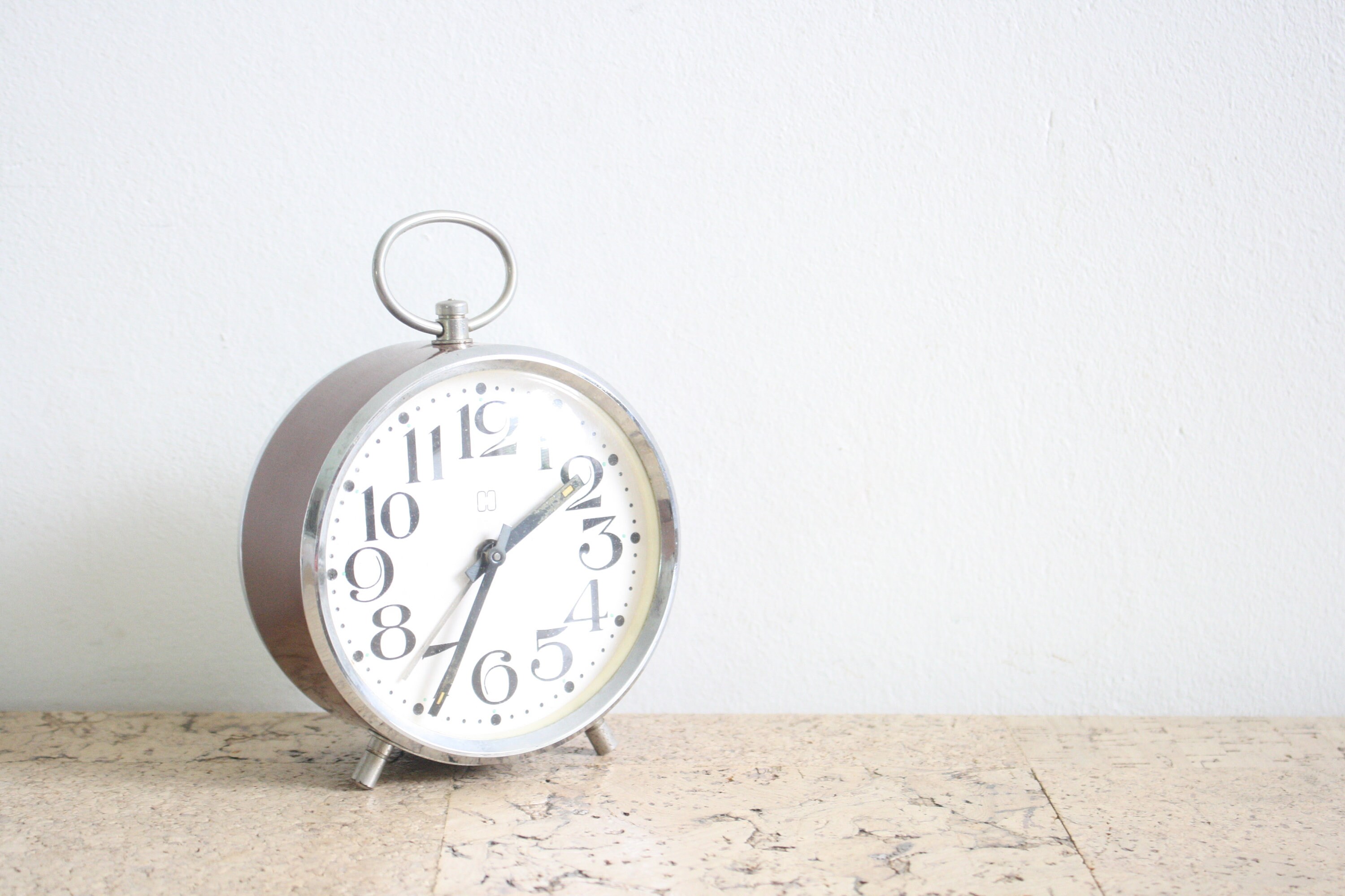 Vintage Brown Hema Alarm Clock From the Seventies - Etsy