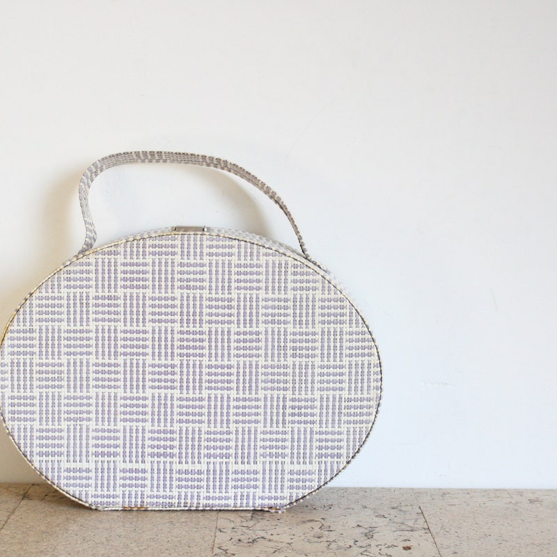Round Suitcase - Etsy