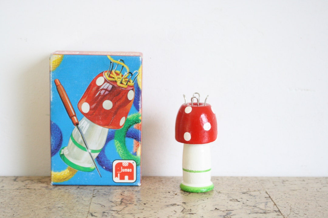 Vintage Wooden Knitting Nancy, French Knitting Spool, Punnikpopje ...