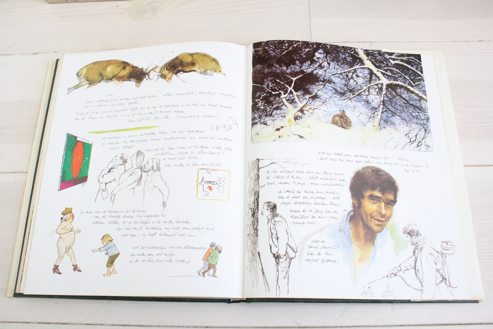 Book Van De Hak Op De Tak (skip From One Subject to Another) by Rien ...