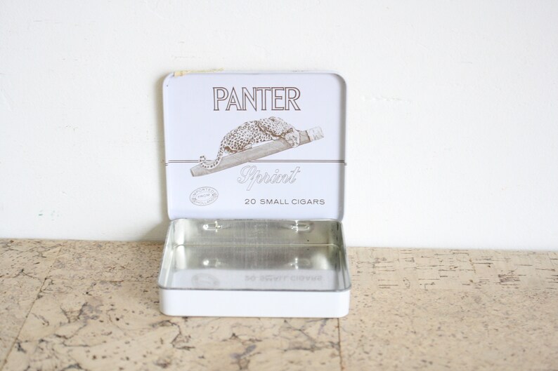 Panter Sprint Metal Sigar Box From the Eighties - Etsy