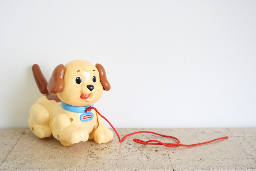 Vintage Fisher Price Lil Snoopy Dog Pull Toy - Etsy