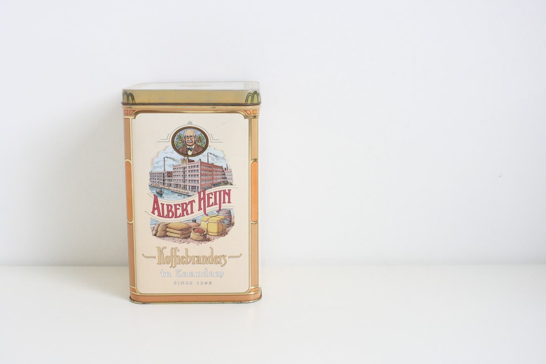 Vintage Dutch Albert Heijn Coffee Tin From the Seventies - Etsy